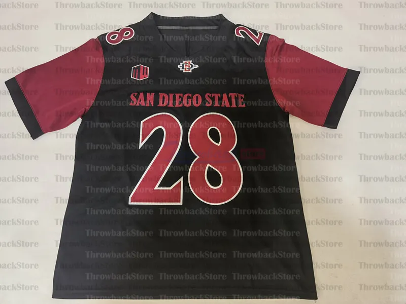 Custom San Diego State Aztecs College Football Jerseys Marshall Faulk ...