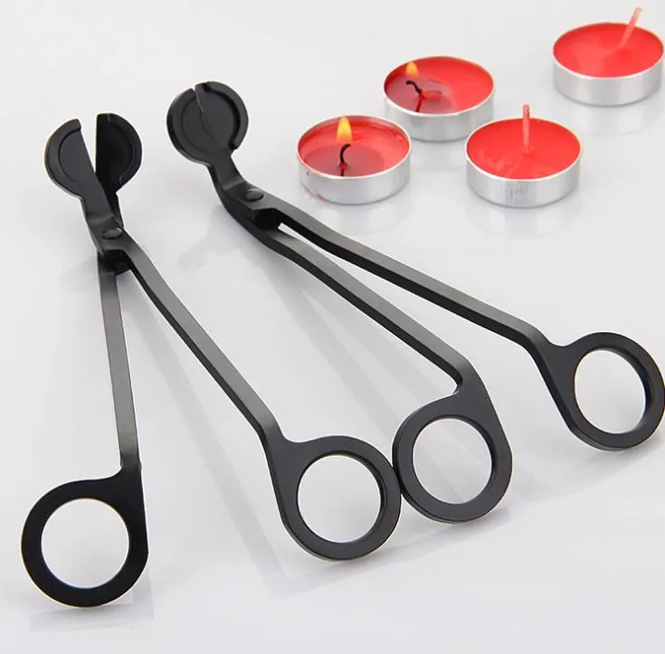 DHgate.com:Stainless Steel Black Candle Wick Trimmer, Snuffer, and Oil ...