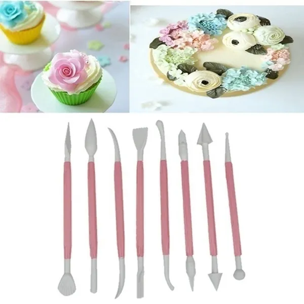 Cake Decorating Tools Set - Fondant Pattern Imprints, Sugar Craft ...