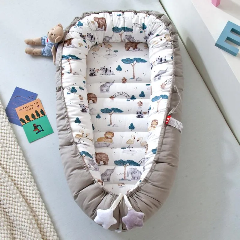 DHgate.com:Portable Baby Crib: 8050cm Sleeper Nest Bed, Toddler Playpen ...