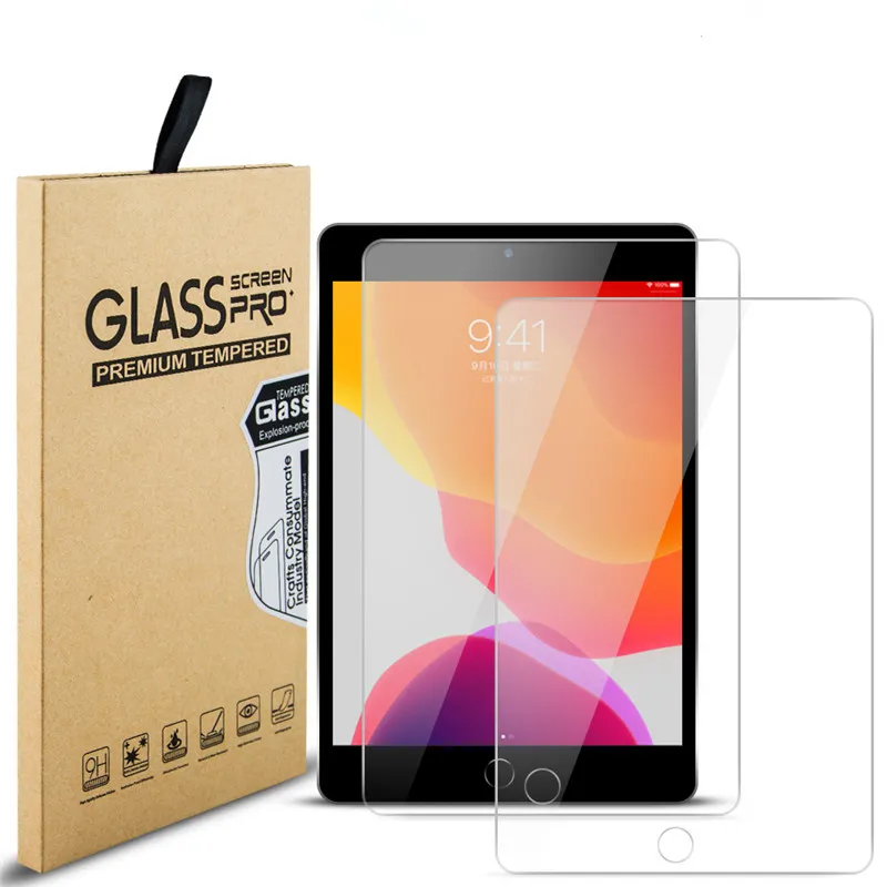 Tempered Glass Silicone Screen Protector For IPad Air 4/10.9/11 Pro/9.7 ...