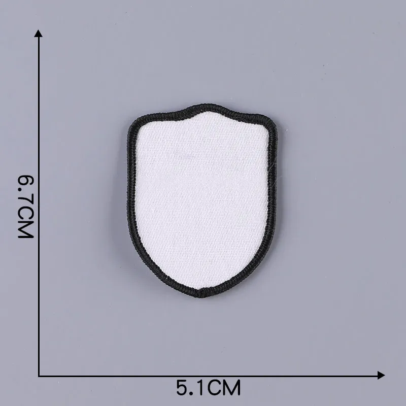 Blank Sublimation Hat Patches - DIY Heat Transfer Fabric Accessories ...