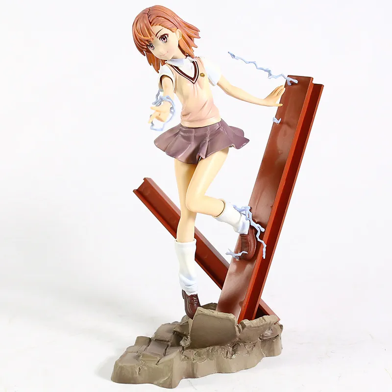 27cm A Certain Magical Index Misaka Mikoto 17 Scale PVC Figure ...