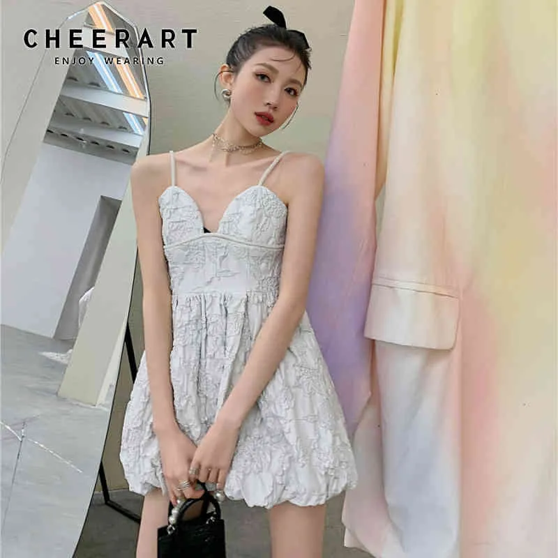 Ice Blue Linen Slip Dress for Women Summer Tunic Above Knee Mini ...