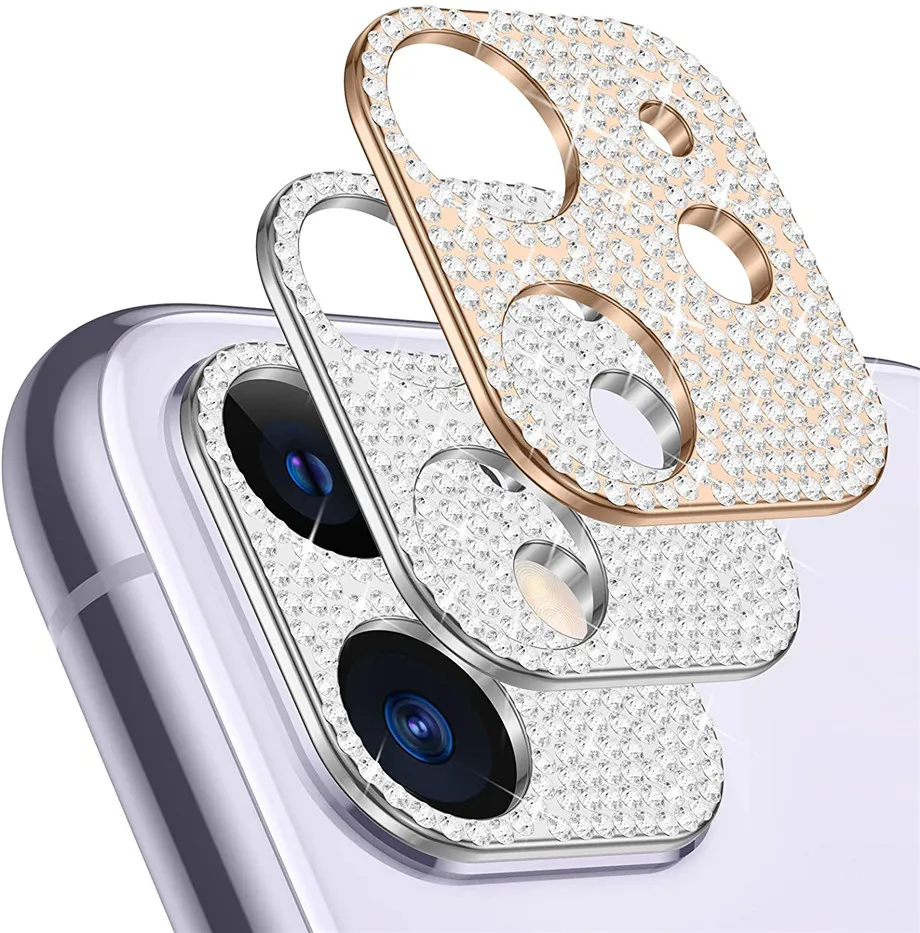 Luxury Shiny Bling Screen Protectors With Glitter Crystal, Metal ...