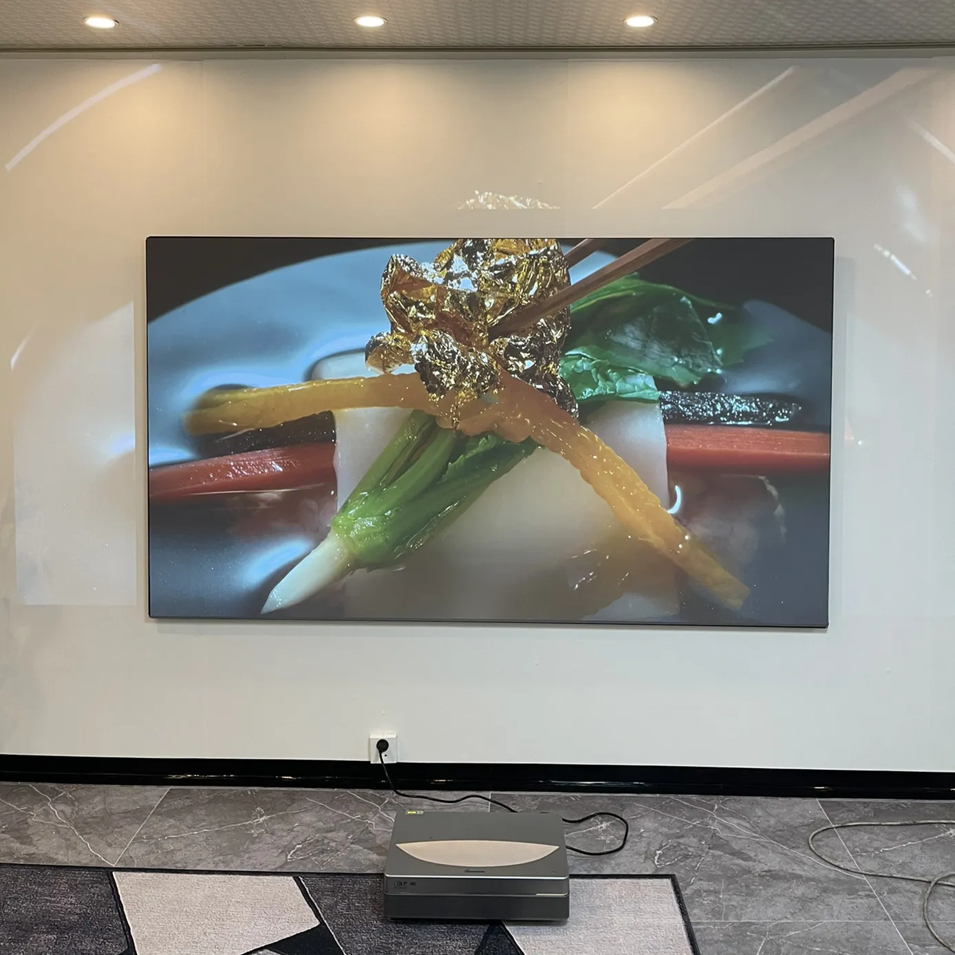 Fengmi Fabulus F2 100-Inch Fixed Frame Fresnel ALR Projection Screen ...