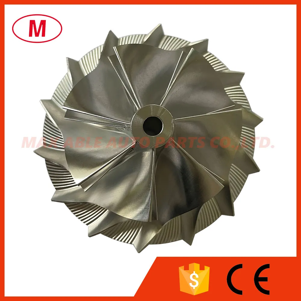 High-Performance Turbo Billet Compressor Wheel - T04S 62.30/86.15mm 7+7 ...