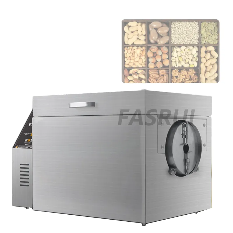 Stainless Steel Electric Low Carb Foods Roasting Machine For Coffee ...