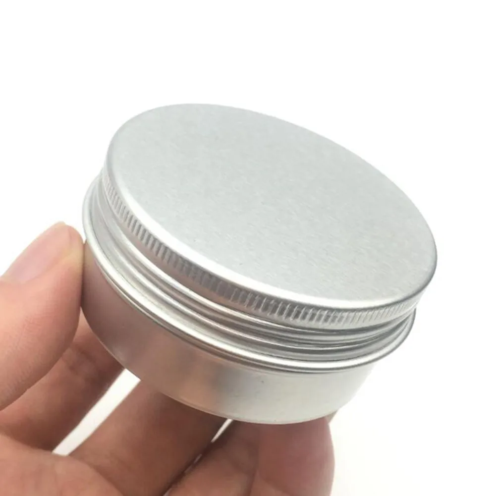Aluminum Jar Tins 10ml Aluminumed Tin Container Round Screw Lid ...