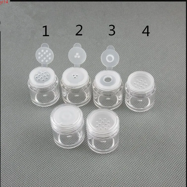 5ml Transparent Plastic Bottles With Porous Plug Loose Glitter Eye ...