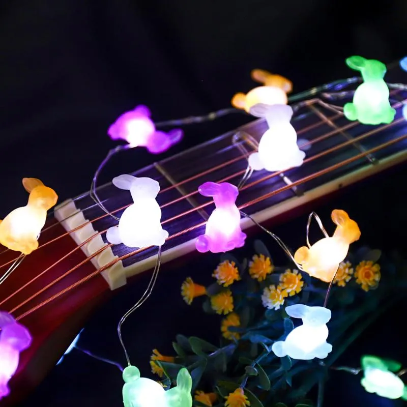 Battery Powered Carrot String To Integer Lights LED Fairy Garland For ...
