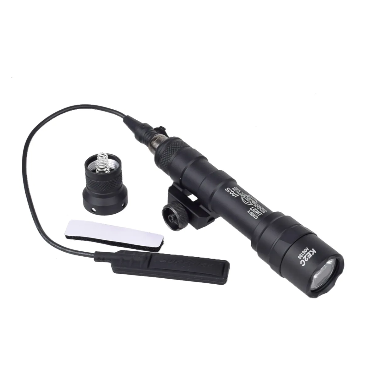 Tactical SF M600B Scout Light Swivel Head Flashlight For Pictinny Rail ...