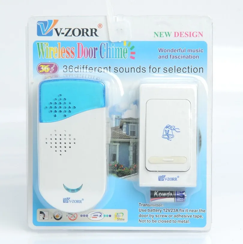 Wireless Chime Doorbell Door Bell Digital Single... From Ubestfactory ...