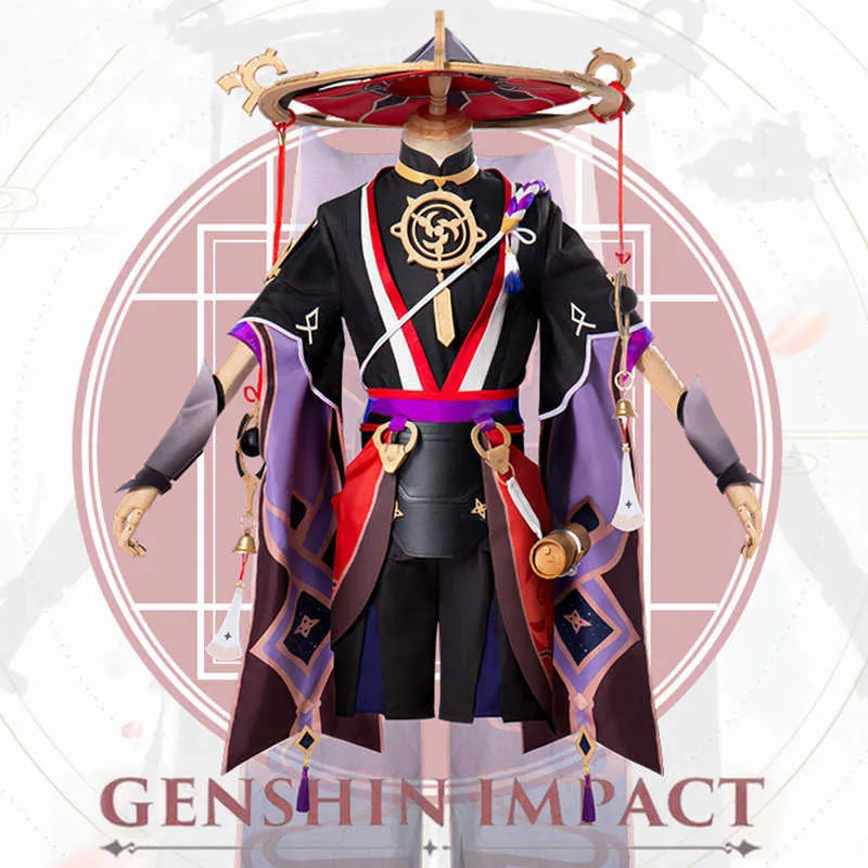 Customized Genshin Impact Fatui Scaramucci Skirmish Cosplay Costume Set ...