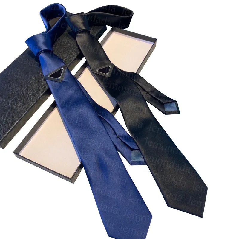 2024 Designer Metal Triangle Badge Ties Formal Occasions Business ...