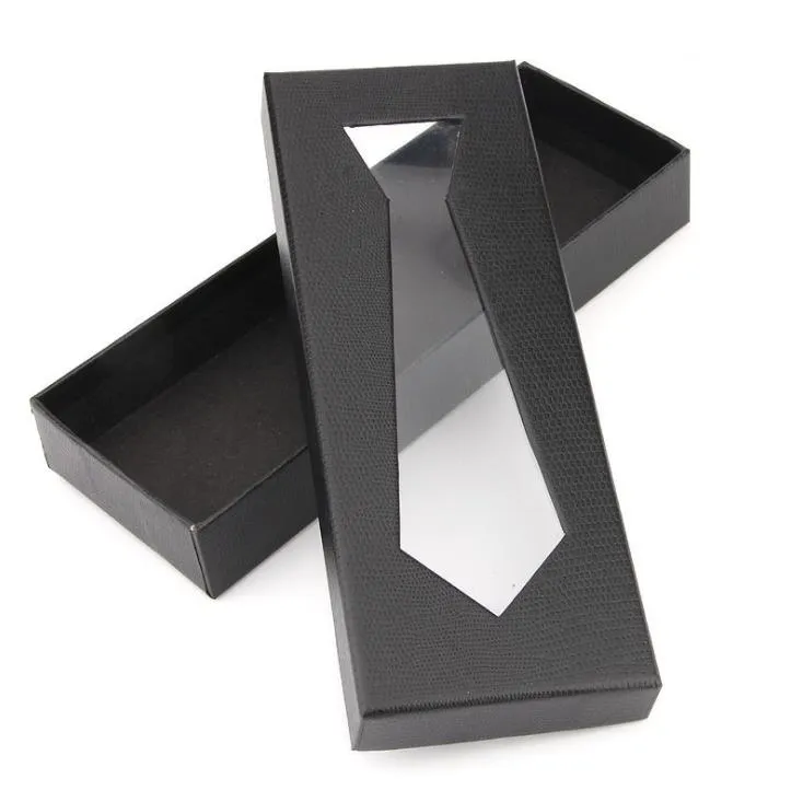 Classic 21.5x8x3cm Rectangle Tie Packing Boxes Necktie Packaging Box Jewelry Carrying Cases Gift ...