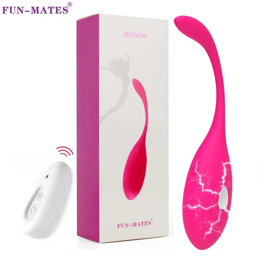 Electric Shock Pulse Vibrating Egg Kegel Ball Vibrators For Women