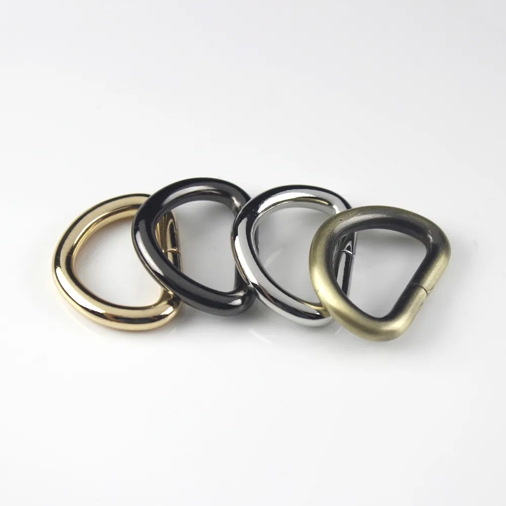 25mm Open-End D Ring Buckle - Heavy Duty Metal for Webbing Straps ...