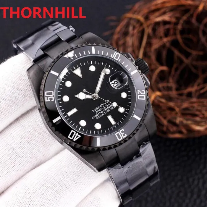 Men's Luxury Timepieces: 316L Stainless Steel GMT Automatic Watch ...
