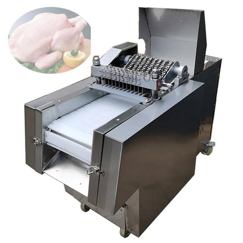 Fast Automatic Sheepshead Fish Cut Machine For Frozen Meat, Chop Ribs ...