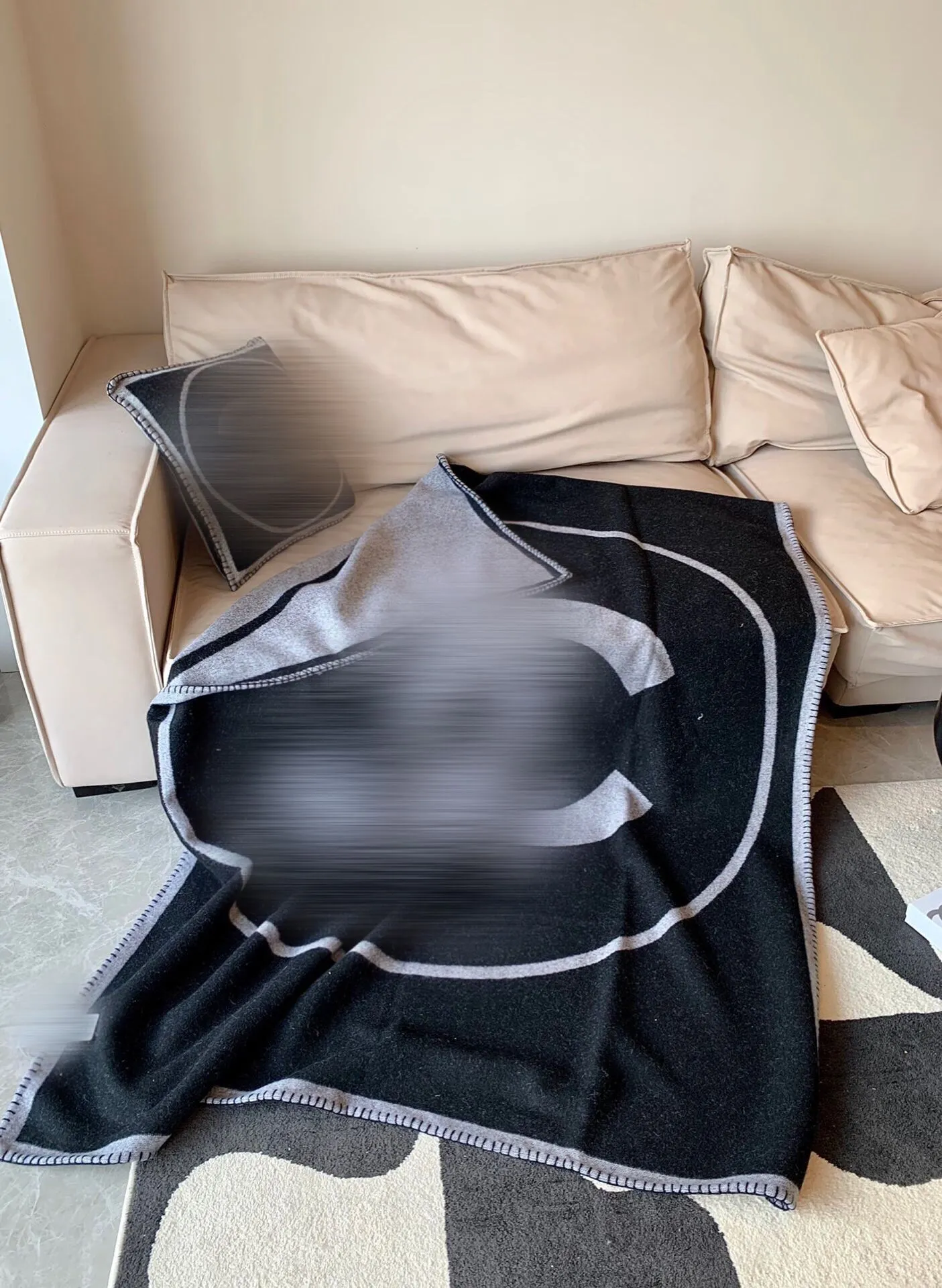 Luxury Cashmere Wool Blanket - Large Throw, Warm & Soft, Perfect for ...