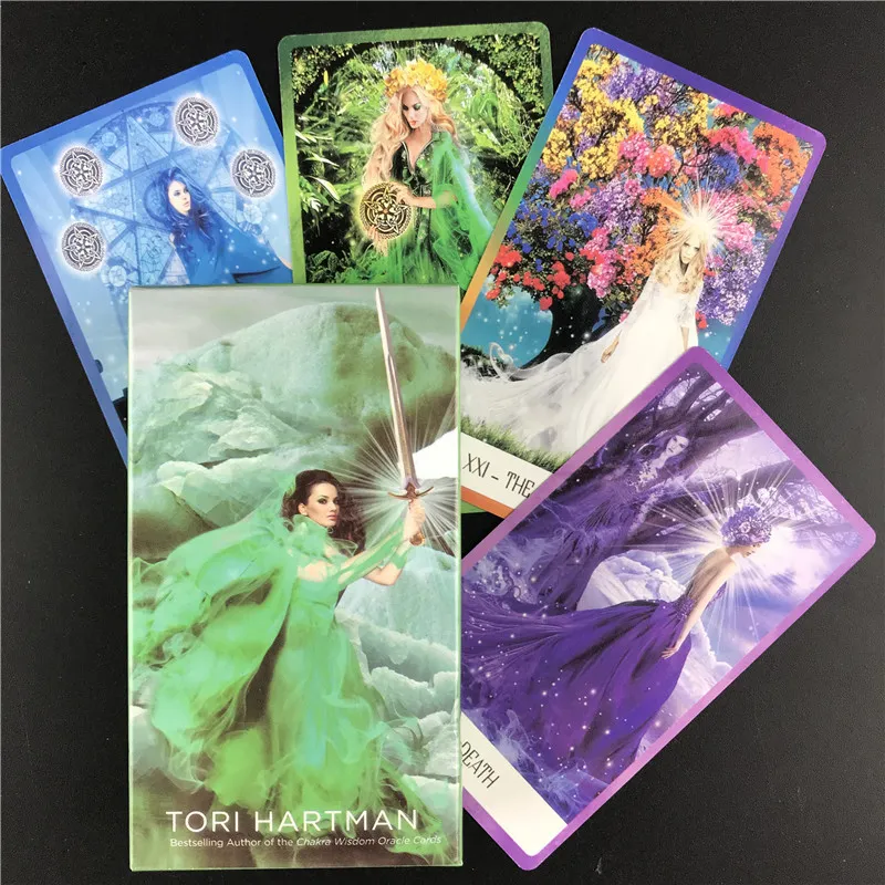 Chakra Wisdom Tarot Cards - Tori Hartman Oracle Deck for Insight ...