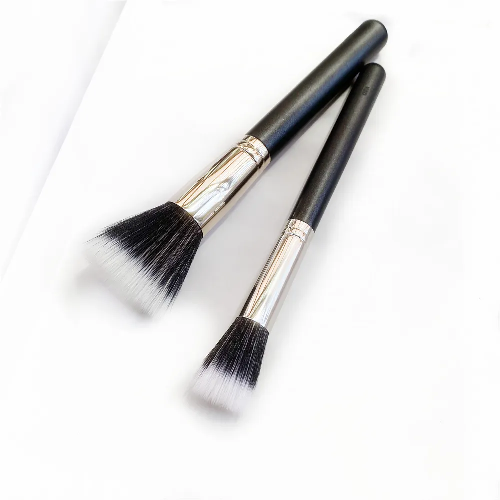 Duo Fiber Stippling Brush Set Large & Small Makeup Brushes For ...
