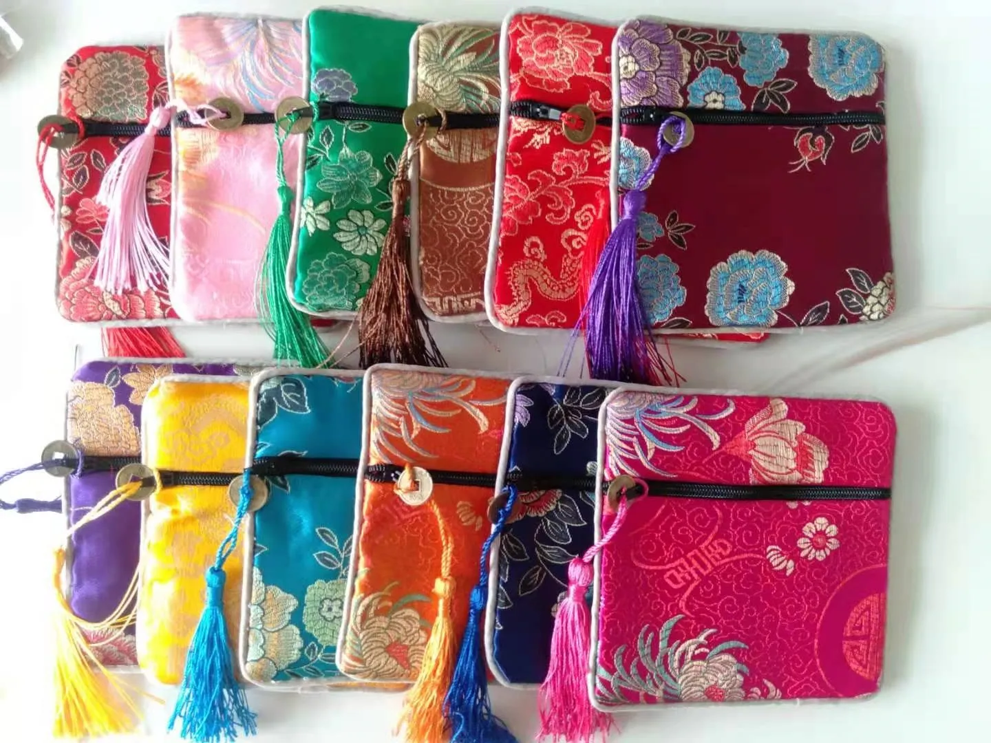 Chinese Silk Jewelry Pouches at Stacey Friedman blog