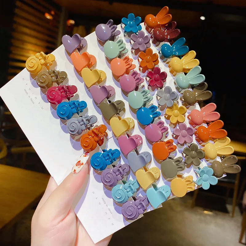 Fashion Mini Candy Hair Pins For Children Candy Color Side Hairs Clips ...