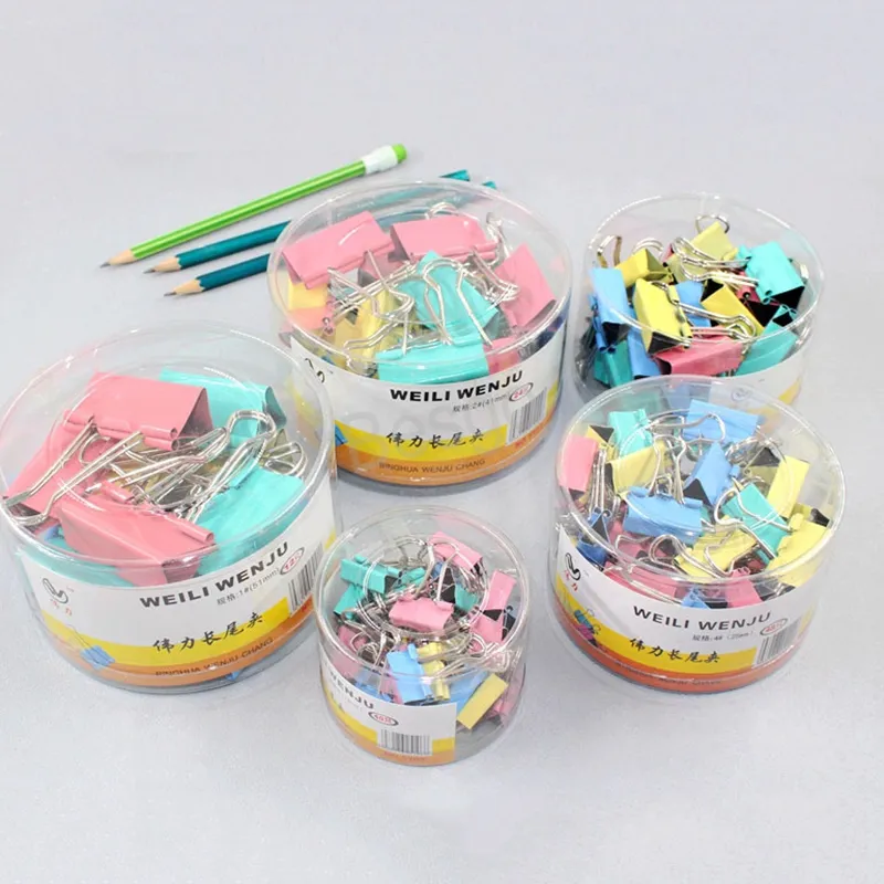 Wholesale Metal Binder Paper Clip Clips For Food Bags Stylish Note And ...