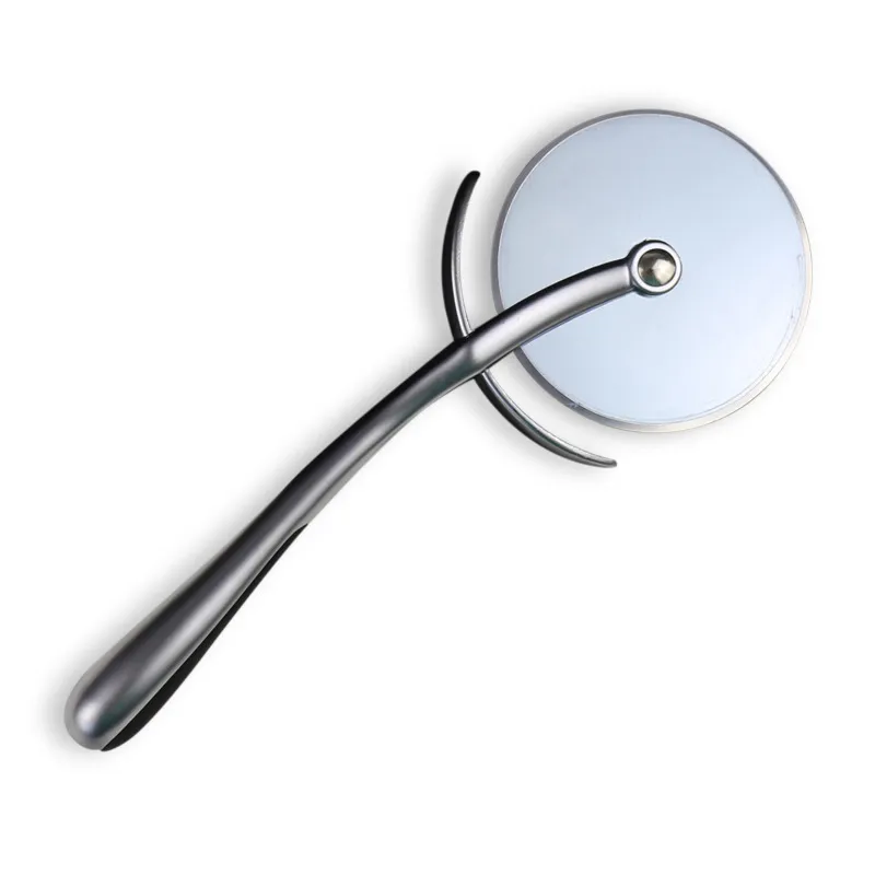 Cutting Cake with Tongs: White Nickel Plated Zinc Alloy Pizza Cutter ...