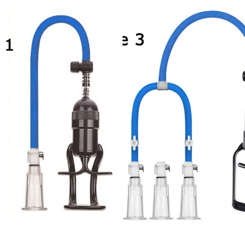 Adjustable Nipple & Clitoral Stimulation Device - Breast Enhancement Vacuum Pump, Sensitivity ...