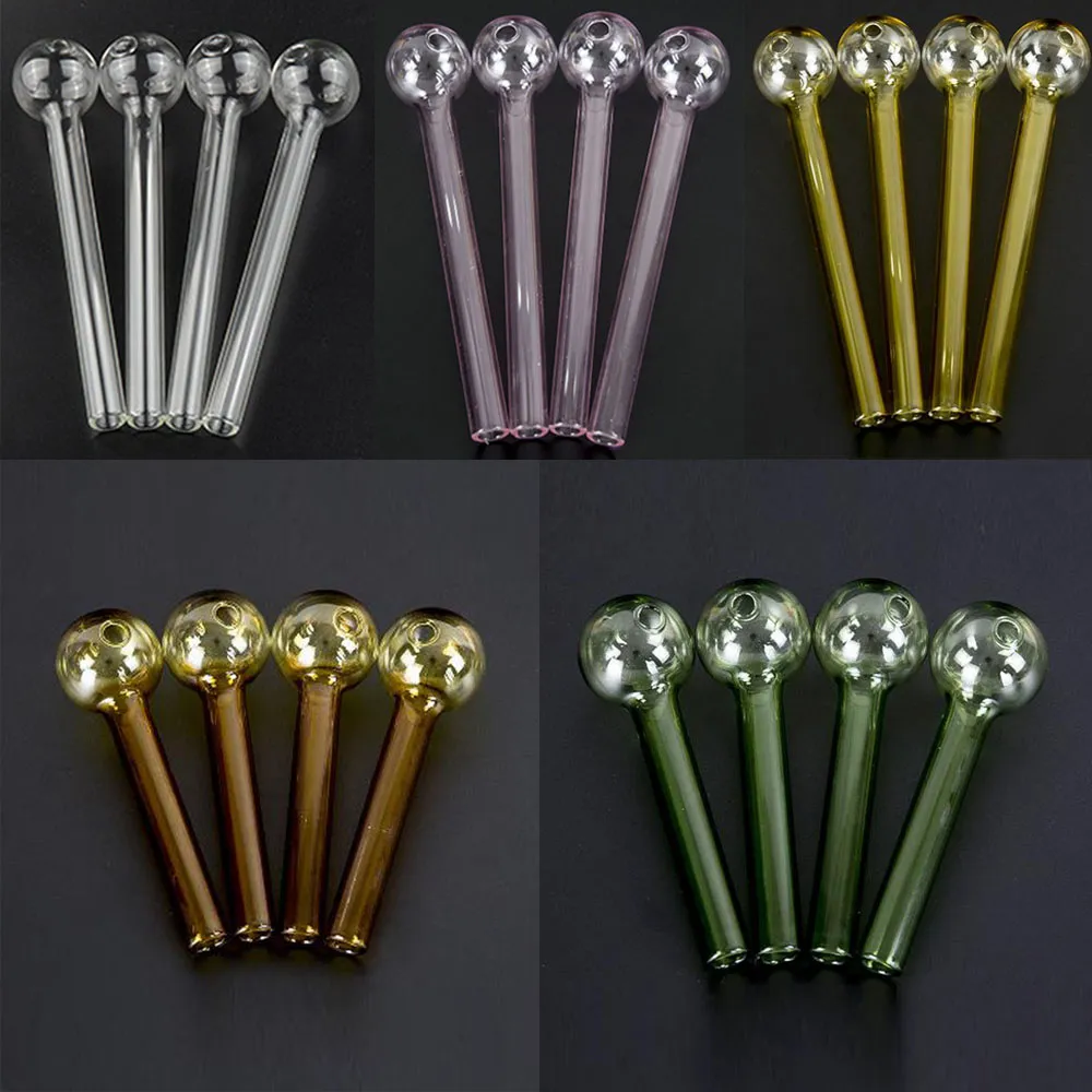 Glass Tubes For Smoking, Colorful Pyrex Glass Smoking Pipe 4/6 Inch ...