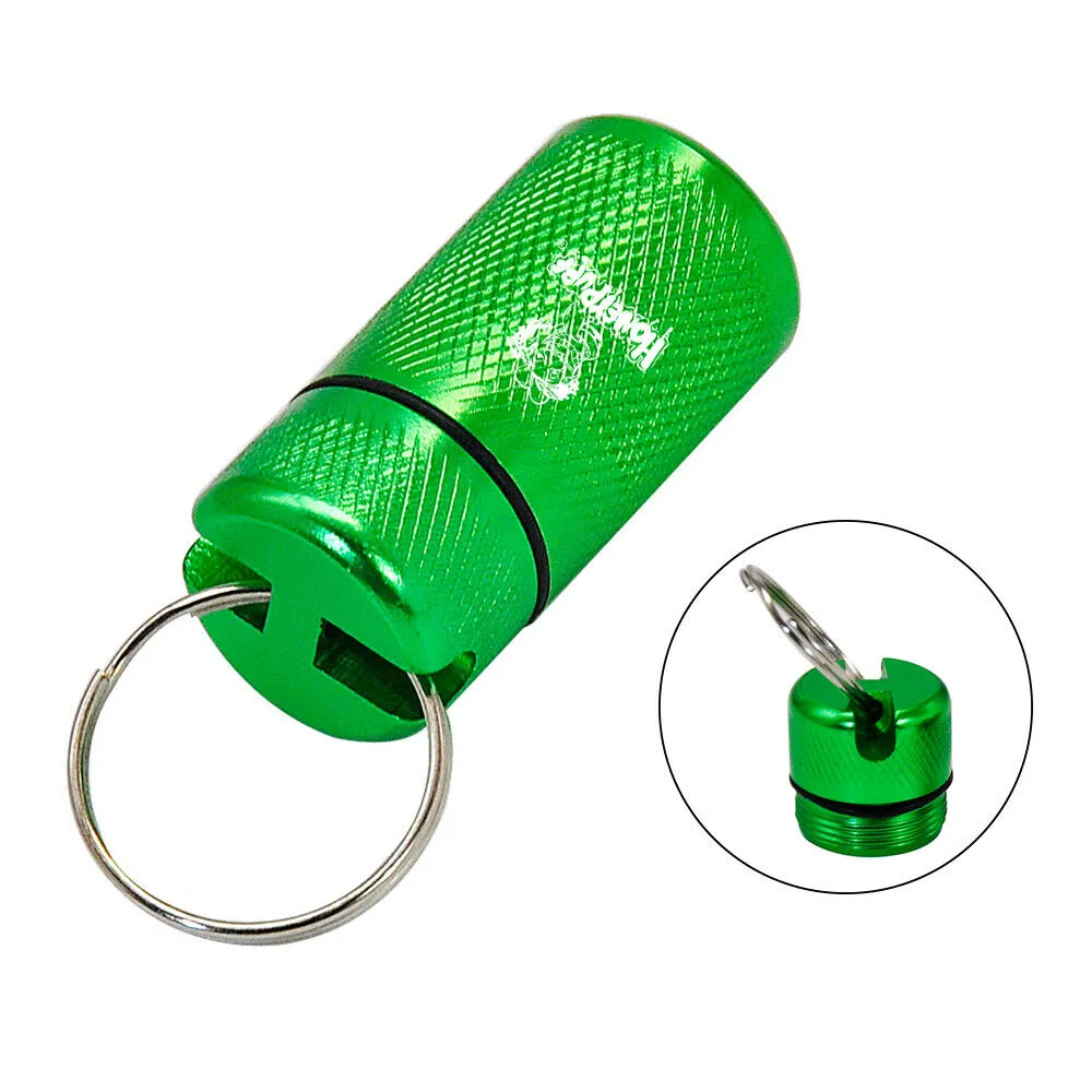 DHgate.com:Airtight Aluminum Stash Jar Keychain with 9ml Capacity in ...