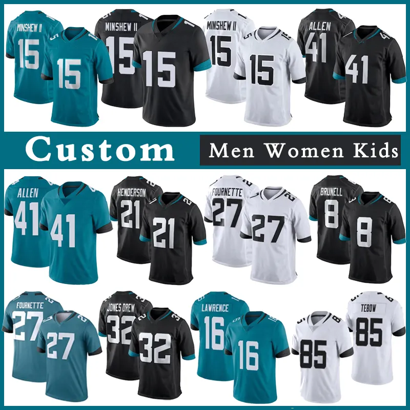 85 Tim Tebow 16 Trevor Lawrence Hombres Personalizados Mujeres Mujeres ...