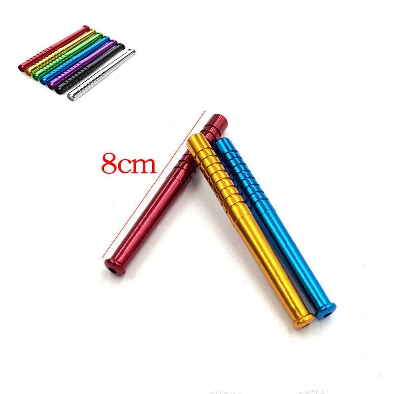 Metal Baseball Bat Shaped One Hitter Pipe Portable Tobacco Snuff ...