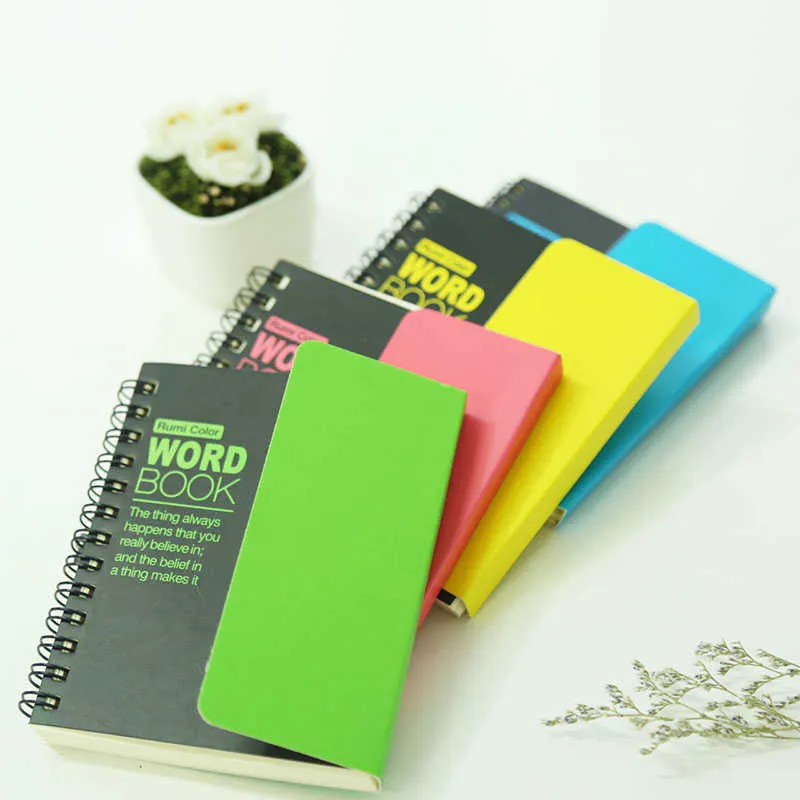 Small Pocketbooks: Mini Words Book Mint Blue Vocabulary Notebook ...