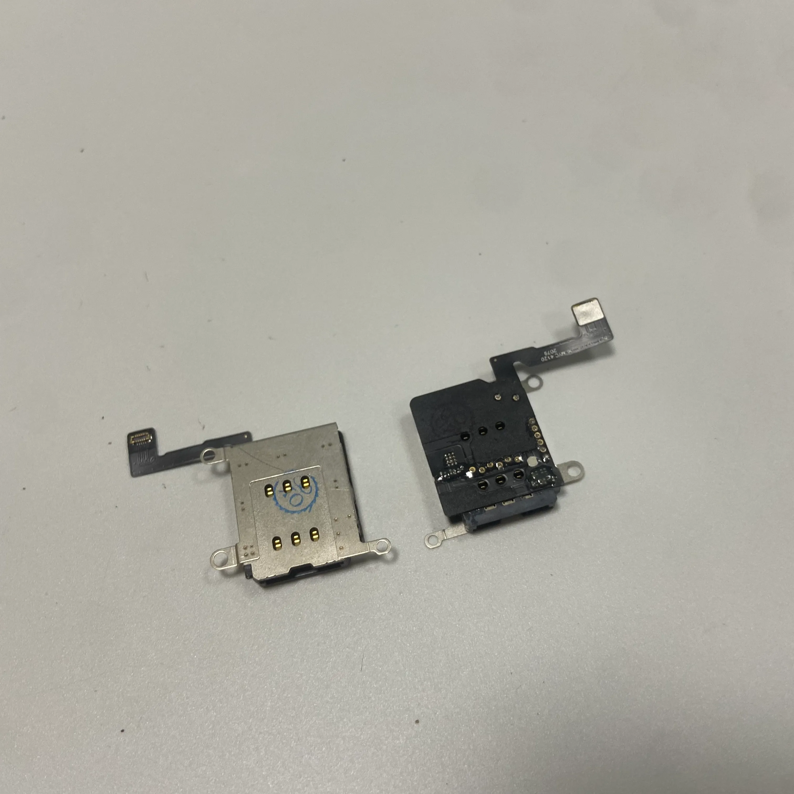 IPhone 12 Pro Max Dual Sim Card Reader Slot Holder Flex Cable ...