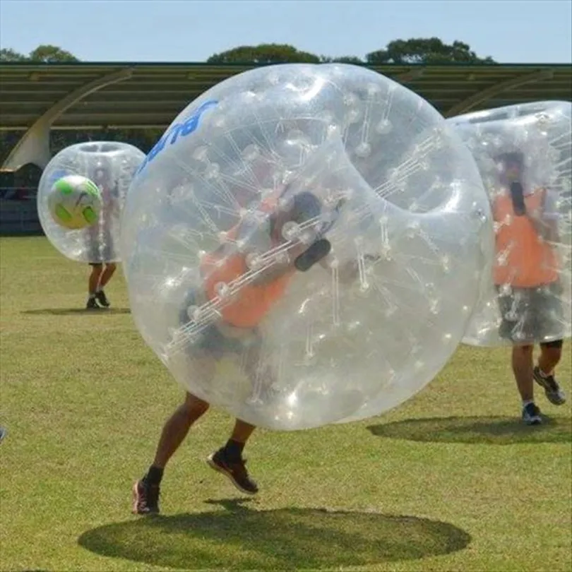 Zorb Ball Soccer Bubble Equipment: Inflatable PVC Body Zorbing Bouncers ...