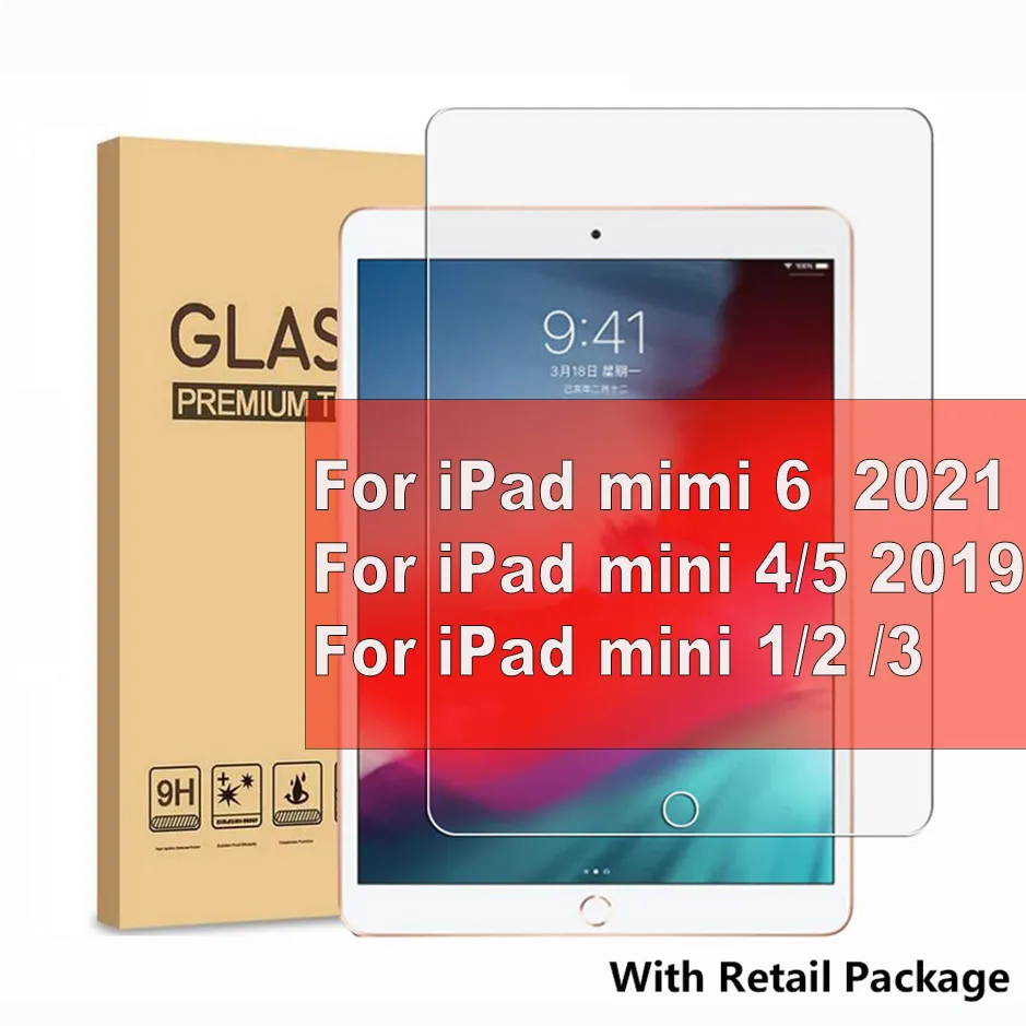 Premium Tempered Glass iPad Mini Screen Protector - Ultimate Protection ...