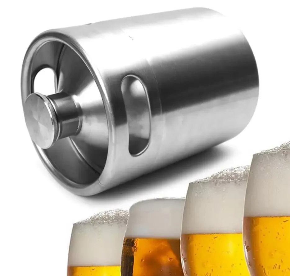 2L Homebrew Growler Mini Keg Stainless Steel Beer... From ...