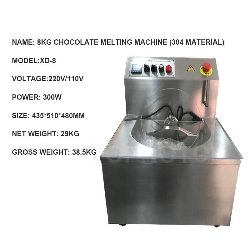 Macchina Automatica Temperare Il Cioccolato Da Cucina 8 Kg Macchina ...