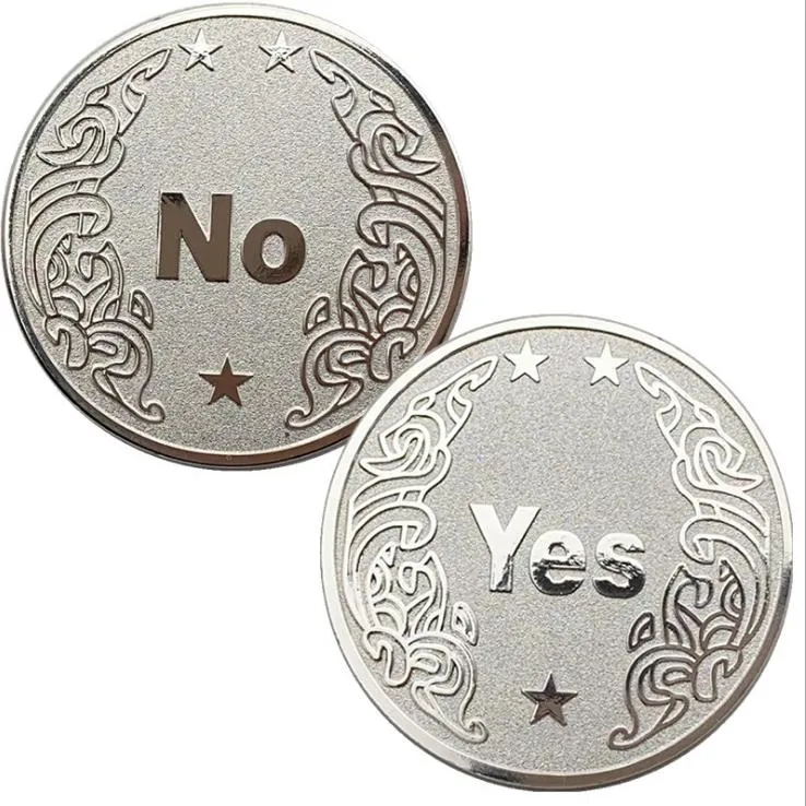 Yes Or No Challenge Coin Souvenir Commemorative Cng... From Jessie06 ...