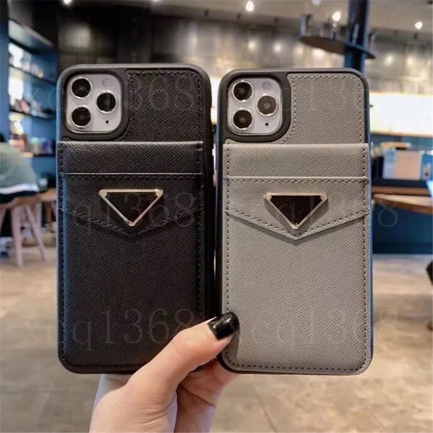 Premium Leather Phone Case for iPhone & Galaxy - Shockproof Protection ...