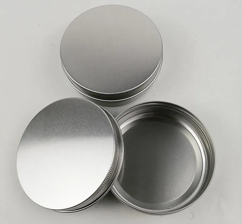 100ml Aluminum Tins: Multi-Colored Round Metal Containers with Screw ...