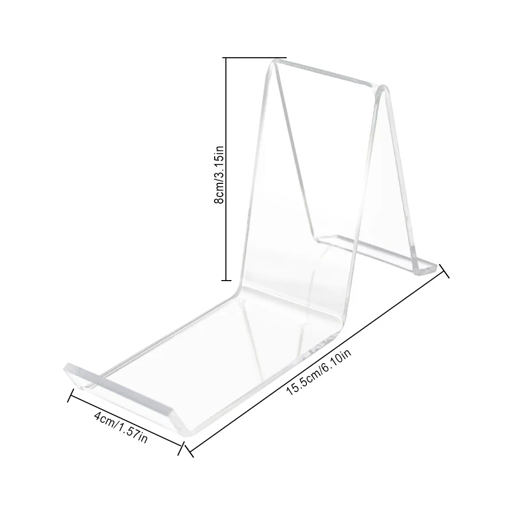 Acrylic Shoe Display Stands Clear Rack Holder For Sandals, Home Storage ...