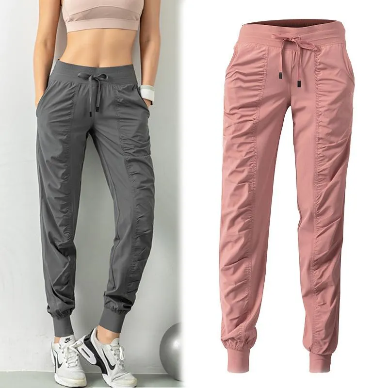 DHgate.com:Quick-Dry Sporty Drawstring Joggers for Women | Soft ...