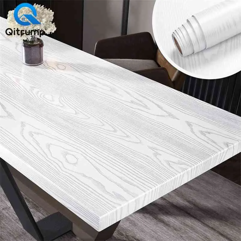 Wood Grain Wallpaper Self-adhesive Waterproof Paper Wallpaper 7 Square ...