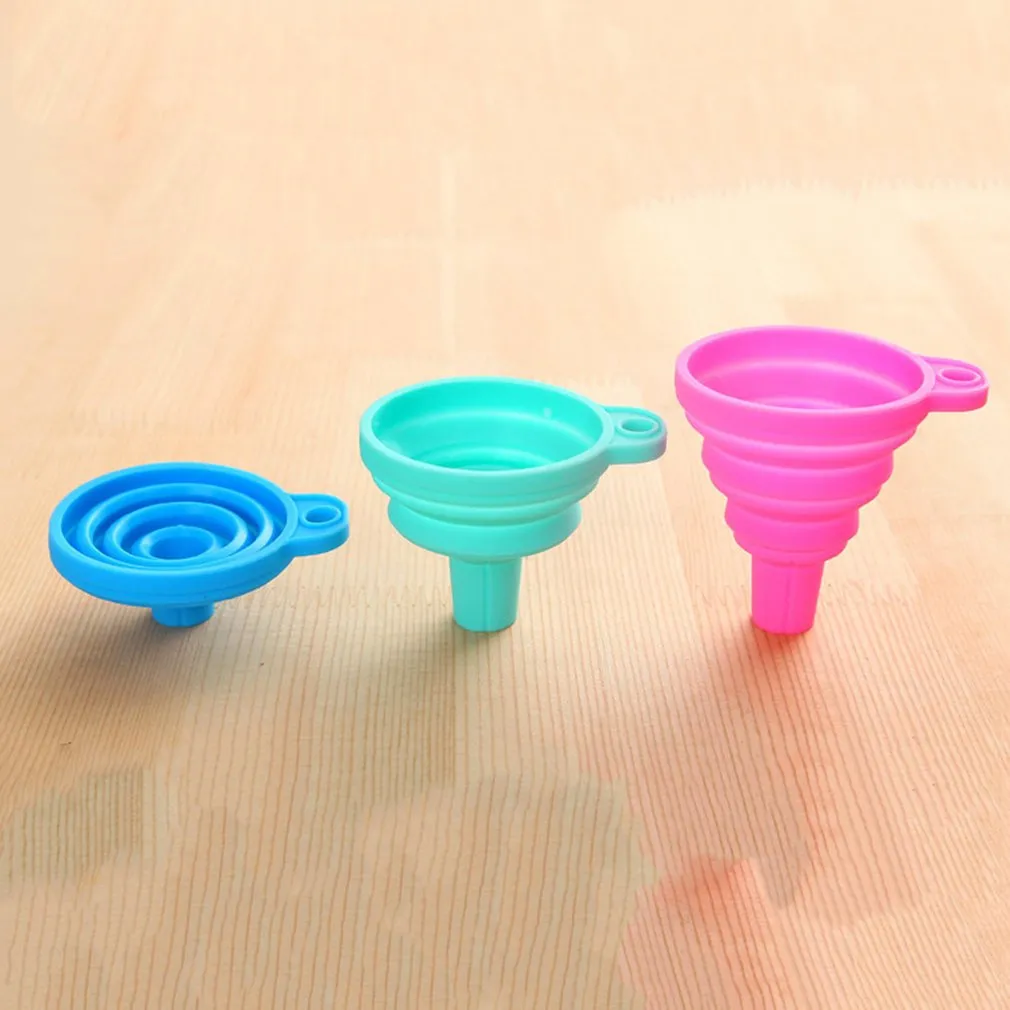 Canning Funnel Collapsible Silicone Kitchen Funnel... From Kingflower ...
