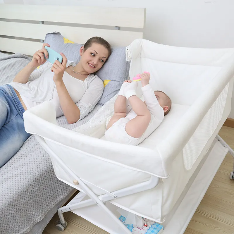 Folding Portable Baby Crib with Mosquito Net - Outdoor & Travel ...